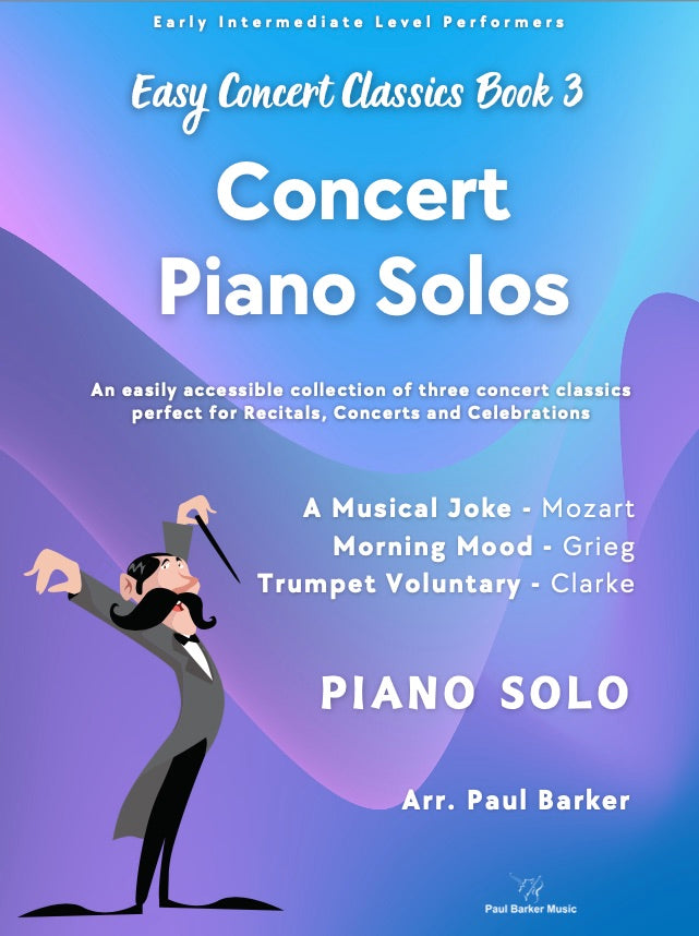 Easy Concert Classics Book 3 (Piano Solo) – Paul Barker Music